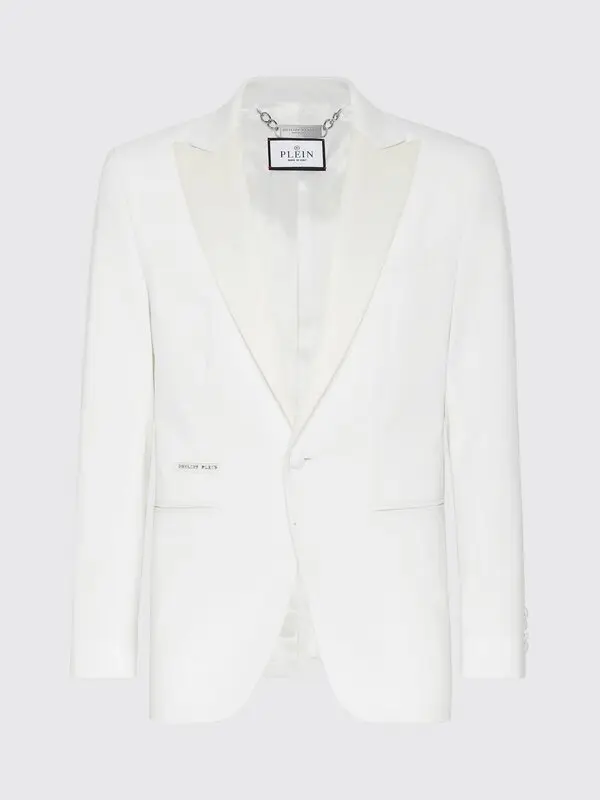 Philipp Plein Wool Single-breasted Blazer
