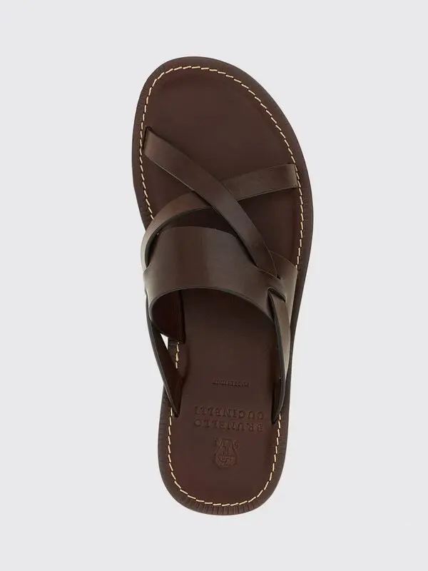Brunello Cucinelli Leather Sandals