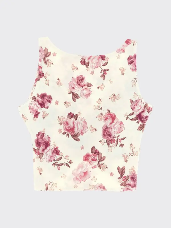 Magda Butrym Floral Print Jersey Top