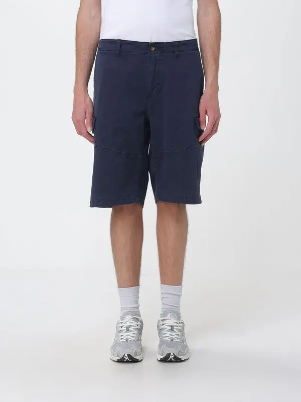 BLAUER. Stretch Cotton Cargo Shorts