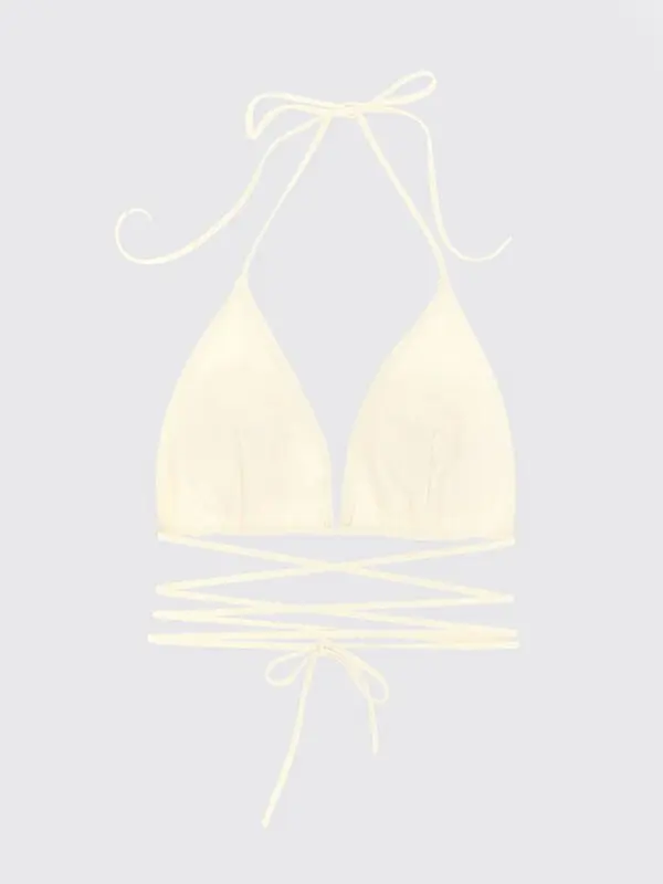 Magda Butrym Bikini Top With Flower Detail