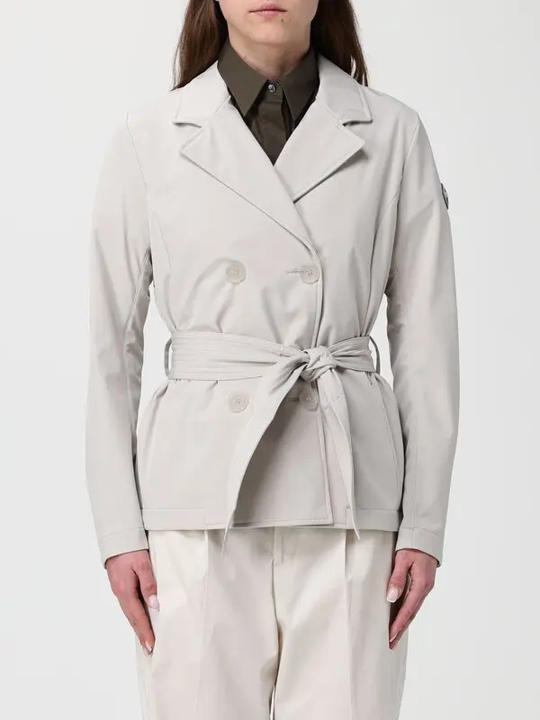 COLMAR Double-breasted Stretch Polyester Trench Coat