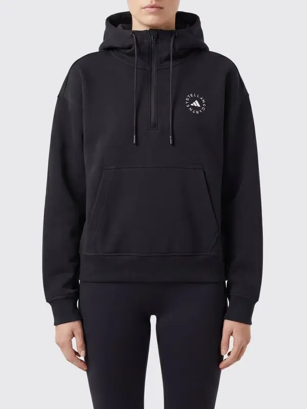 Adidas By Stella McCartney Logo Hoodie - Black
