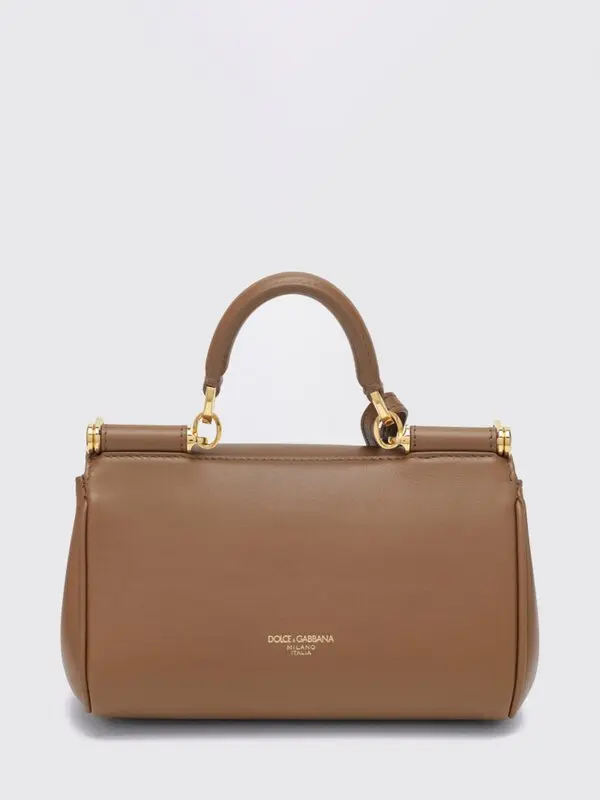 Dolce & Gabbana Top Handle Bag With Shoulder Strap - Brown