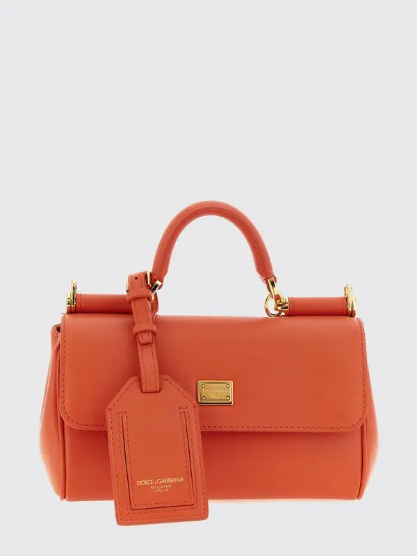 Dolce & Gabbana Mini Bag With Top Handle - Orange
