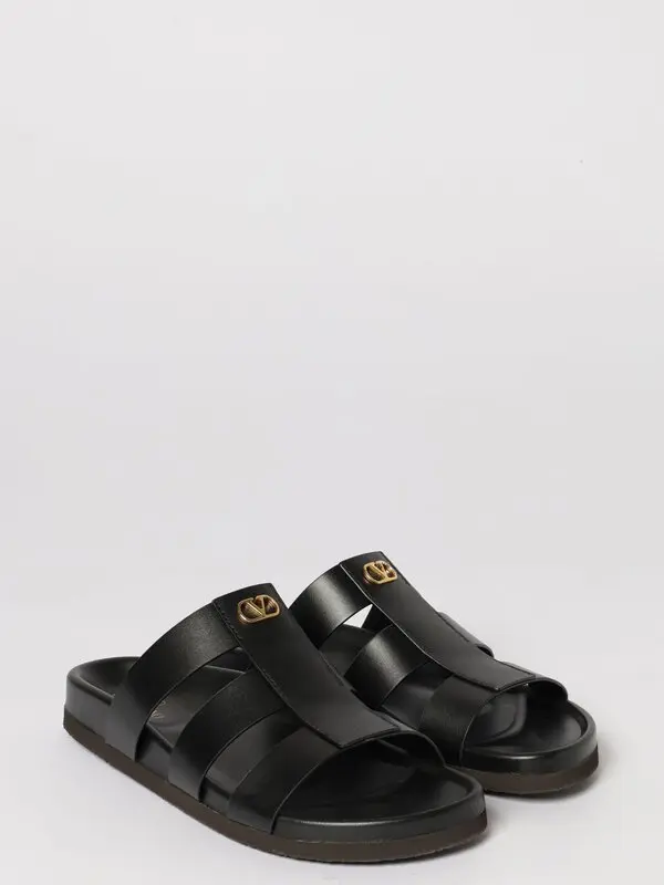 Valentino Garavani Studshield Leather Sandal