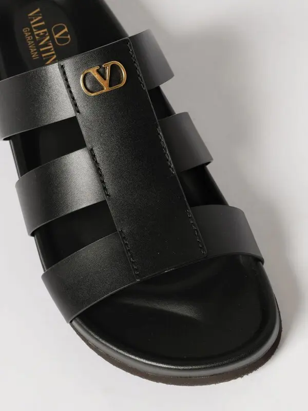 Valentino Garavani Studshield Leather Sandal