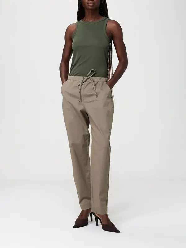 Max Mara Cigarette Trousers - Green