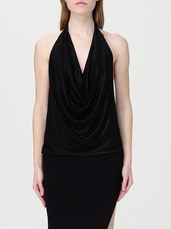 Elisabetta Franchi Jersey Top - Black