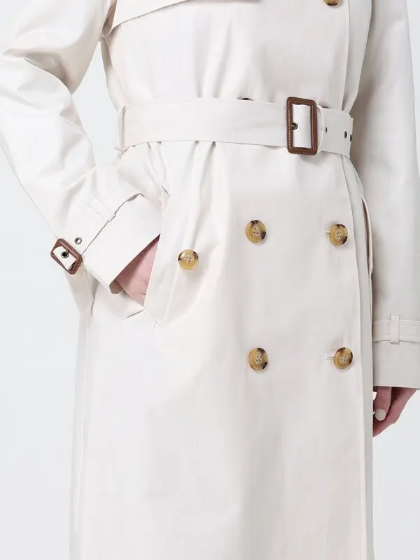 Ralph Lauren Double-breasted Cotton Blend Trench Coat