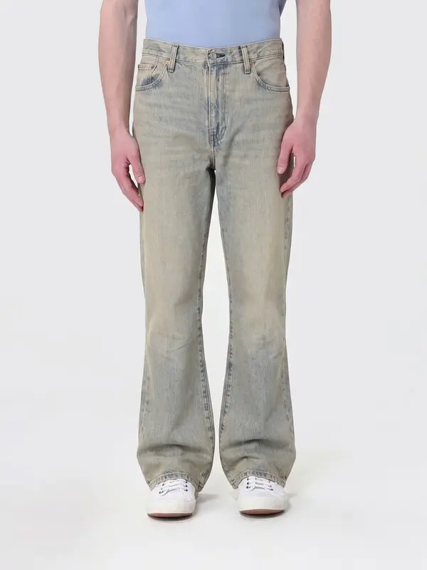 LEVI'S Cotton Palazzo Jeans - Stone Bleached