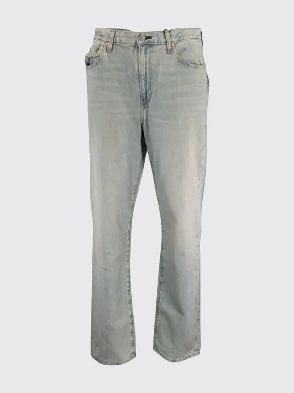 LEVI'S Cotton Palazzo Jeans - Stone Bleached