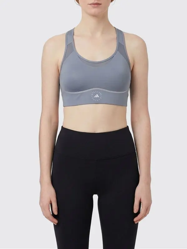 Adidas By Stella McCartney Cropped Technical Fabric Top