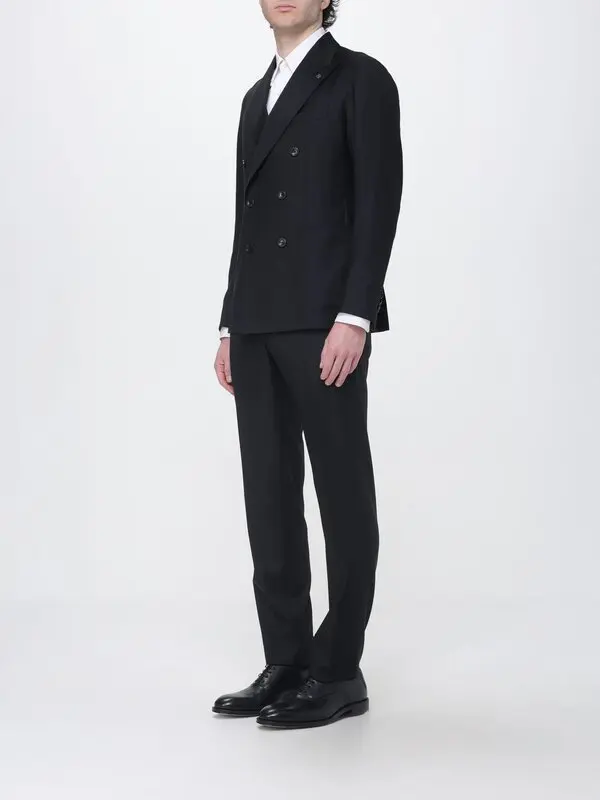 Tagliatore Virgin Wool Double-breasted Dress - Black