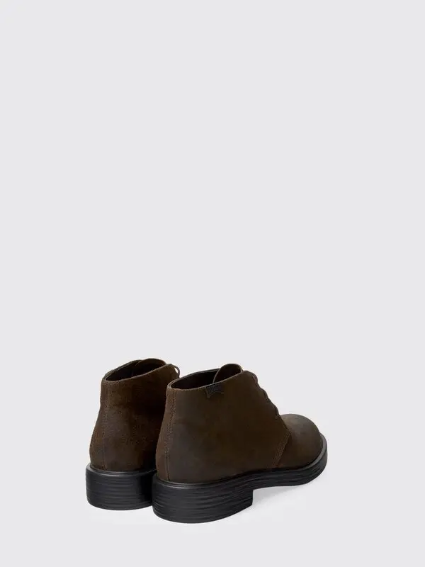 Camper Dean Suede Lace-up Ankle Boots
