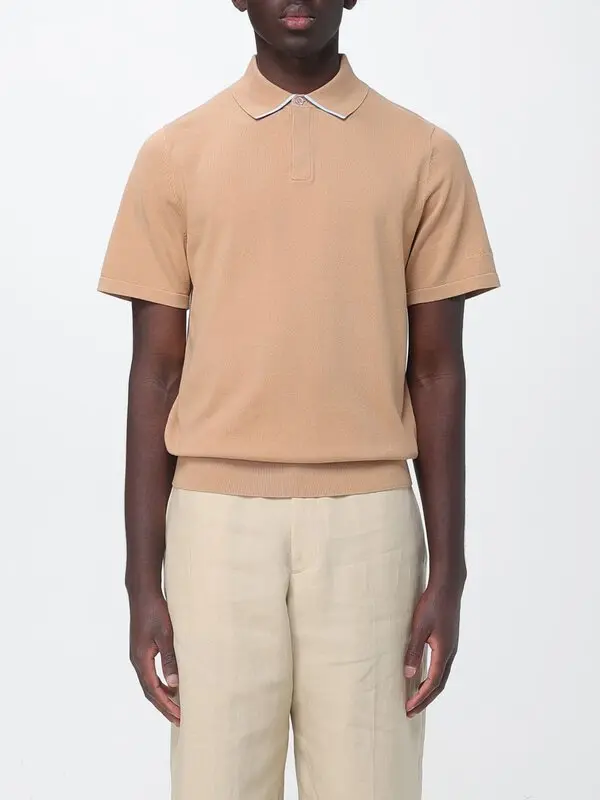 Paul Smith Organic Cotton Polo Shirt - Beige