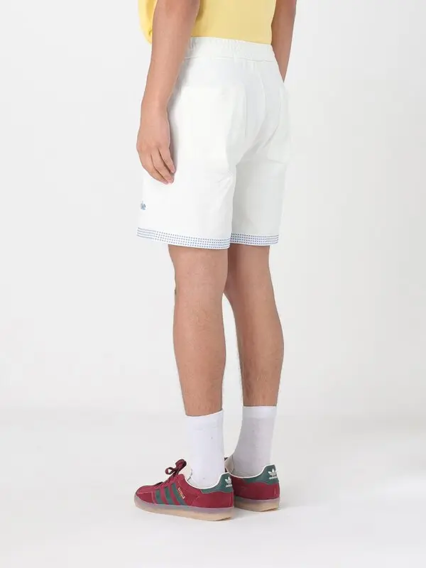 Drole De Monsieur Contrast Trim Shorts - Blue