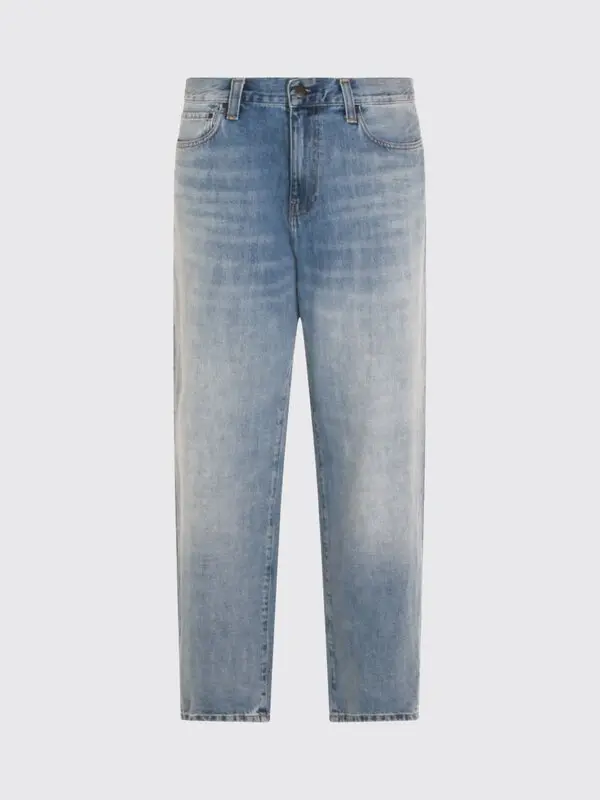 Carhartt Work In Progress Aaron Tapered Fit Cotton Denim Jeans - Blue