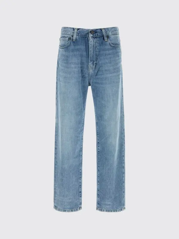 Carhartt Work In Progress Aaron Tapered Fit Cotton Denim Jeans - Blue