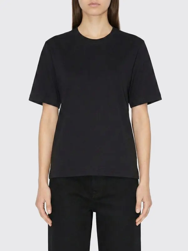 LEMAIRE Basic Cotton T-shirts - Ink