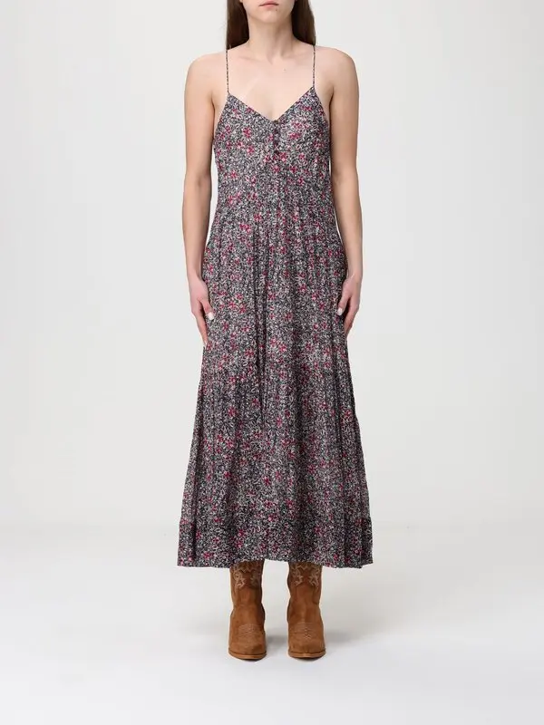 Isabel Marant Étoile Floral Cotton Midi Dress