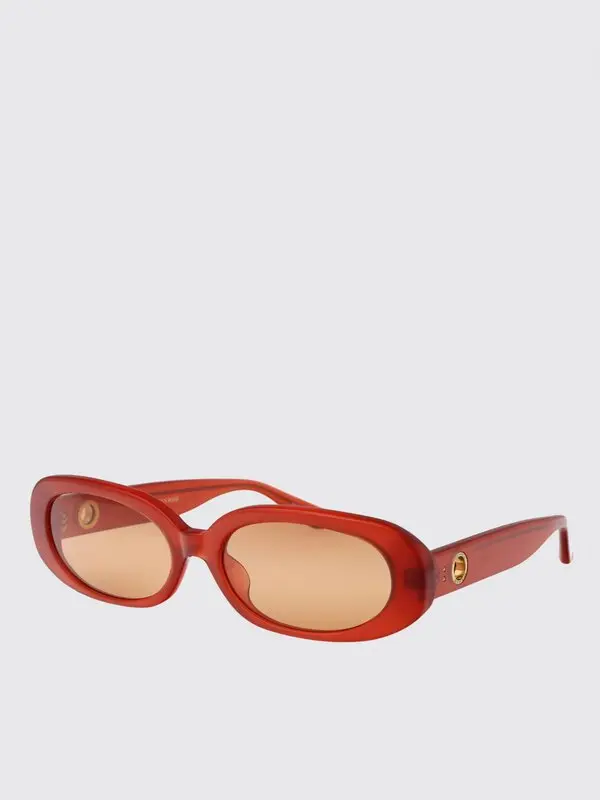 Linda Farrow Oval Sunglasses