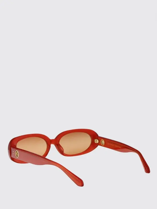 Linda Farrow Oval Sunglasses
