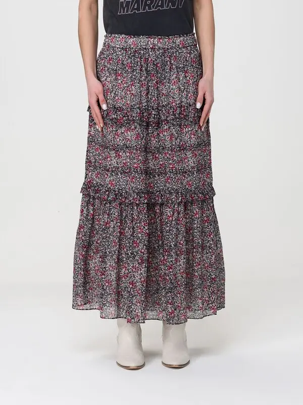 Isabel Marant Étoile Floral Cotton Skirt