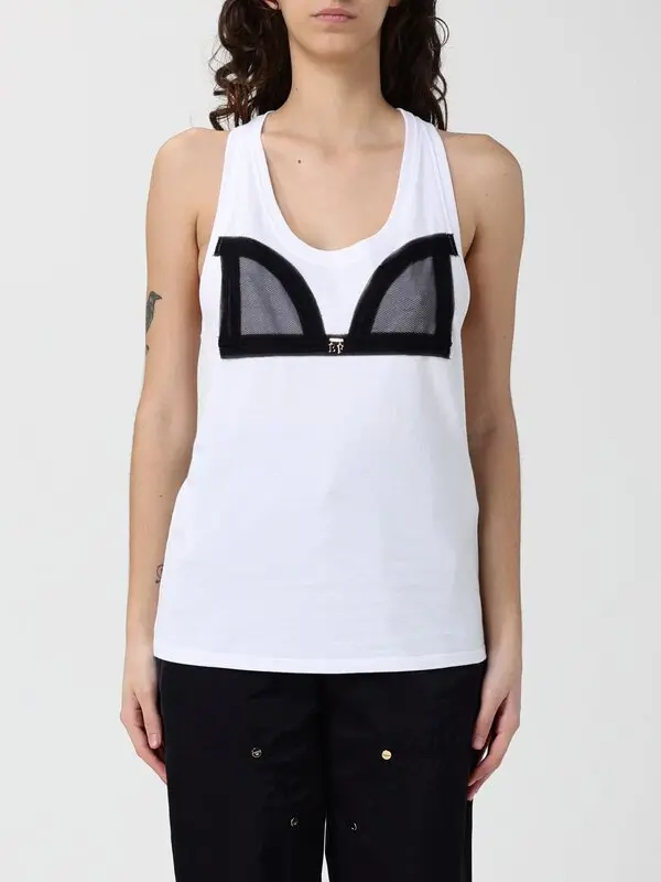 Elisabetta Franchi Cotton Tank Top