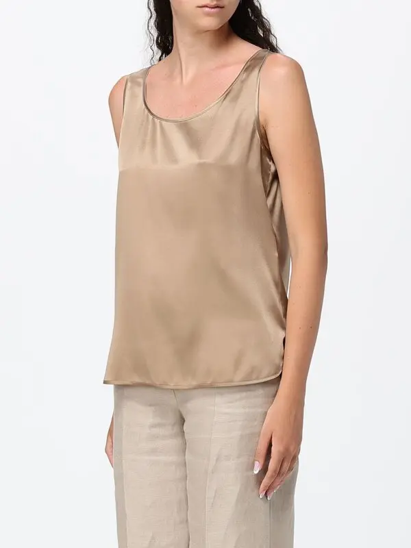 Max Mara Satin Top - Beige