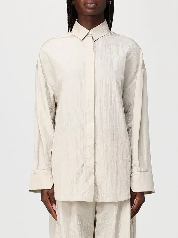 Max Mara Relaxed Technical Canvas Shirt