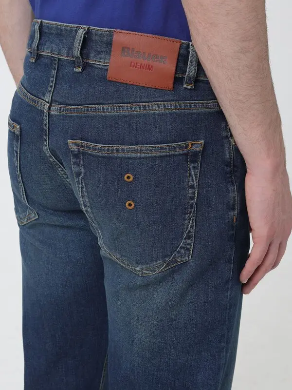 BLAUER. Slim Fit Denim Jeans