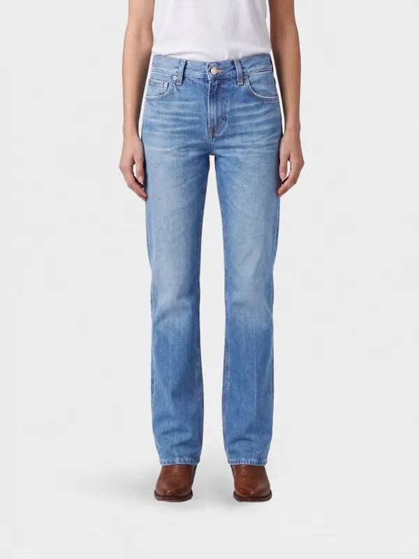 HAIKURE Carly Straight Cotton Denim Jeans