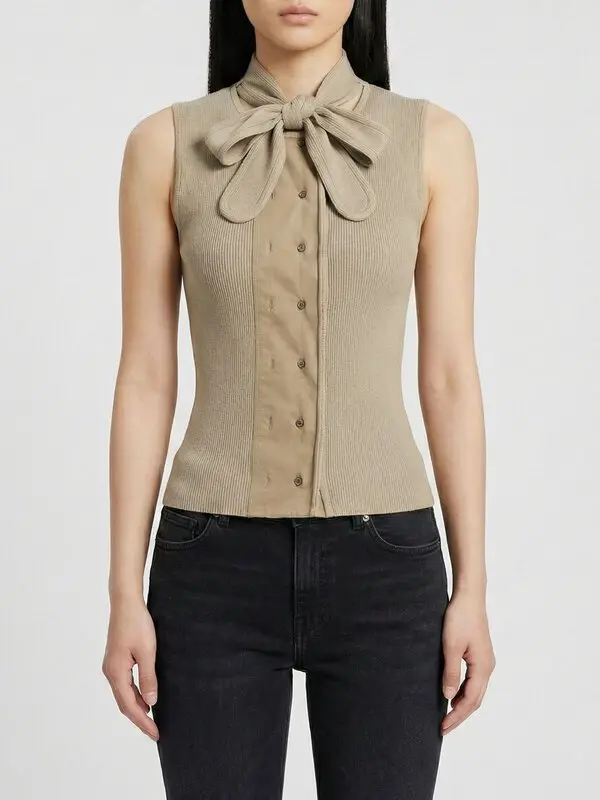 LEMAIRE Cotton Blend Top - Green