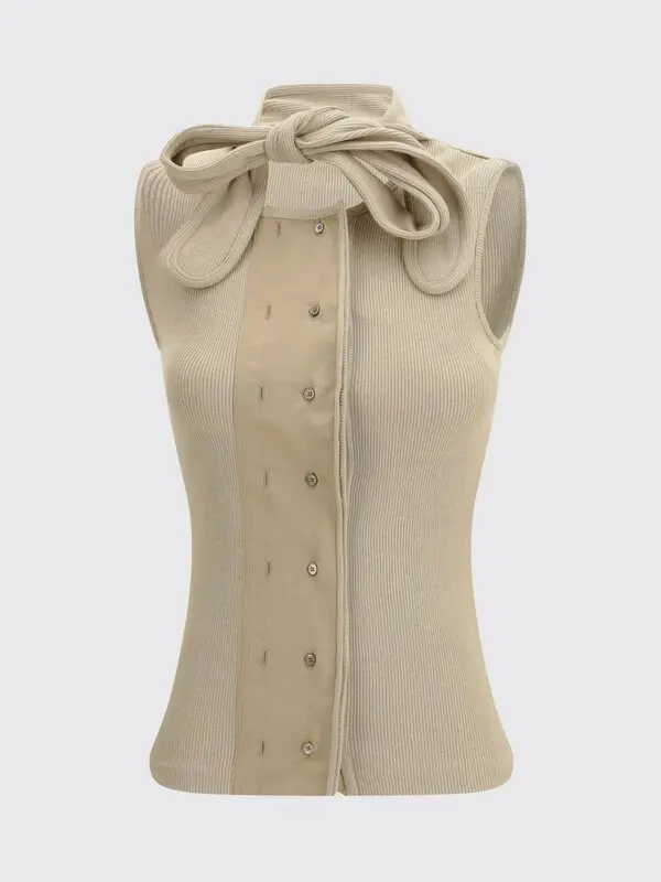 LEMAIRE Cotton Blend Top - Green