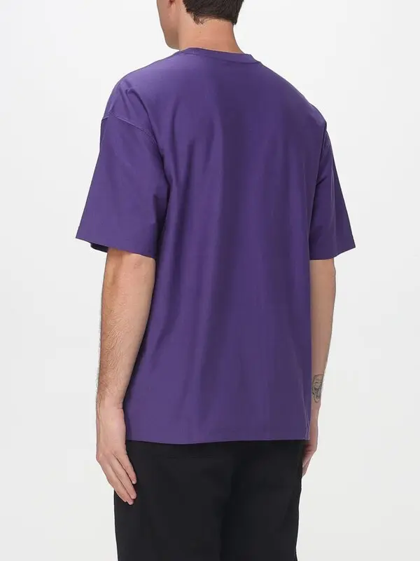 Carhartt Work In Progress Cotton Crew Neck T-shirt With Logo