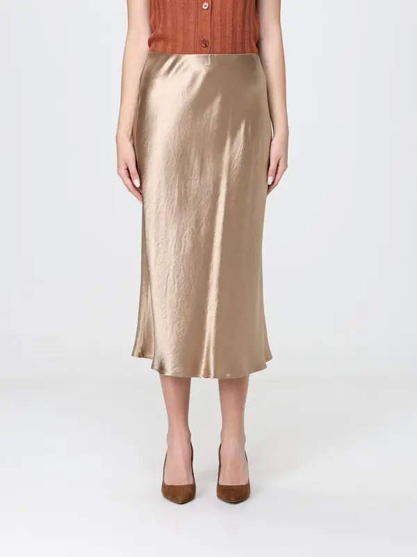 Max Mara Silk Skirt - Beige