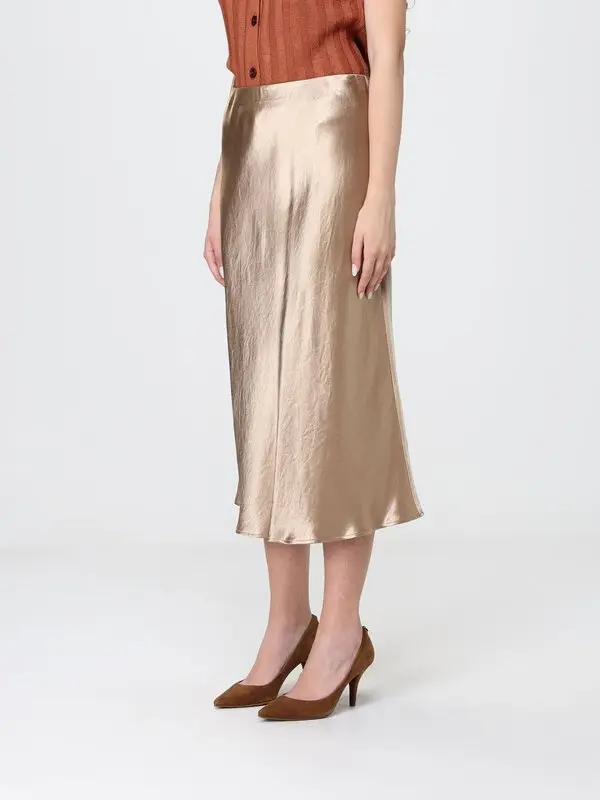 Max Mara Silk Skirt - Beige