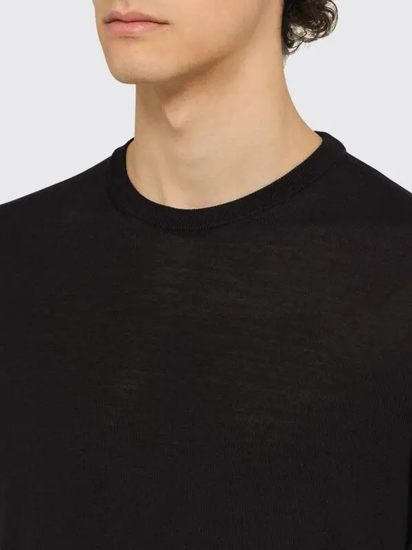 DRUMOHR Long-sleeved Crewneck Sweater - Blue