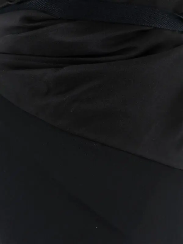 MAISON MARGIELA Asymmetric Draped Waist Midi Dress