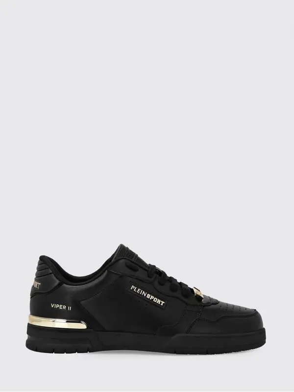 PLEIN SPORT Viper Ii Leather Sneakers Philipp Plein - Black