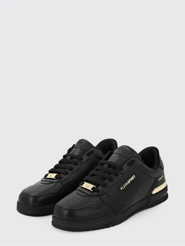PLEIN SPORT Viper Ii Leather Sneakers Philipp Plein - Black