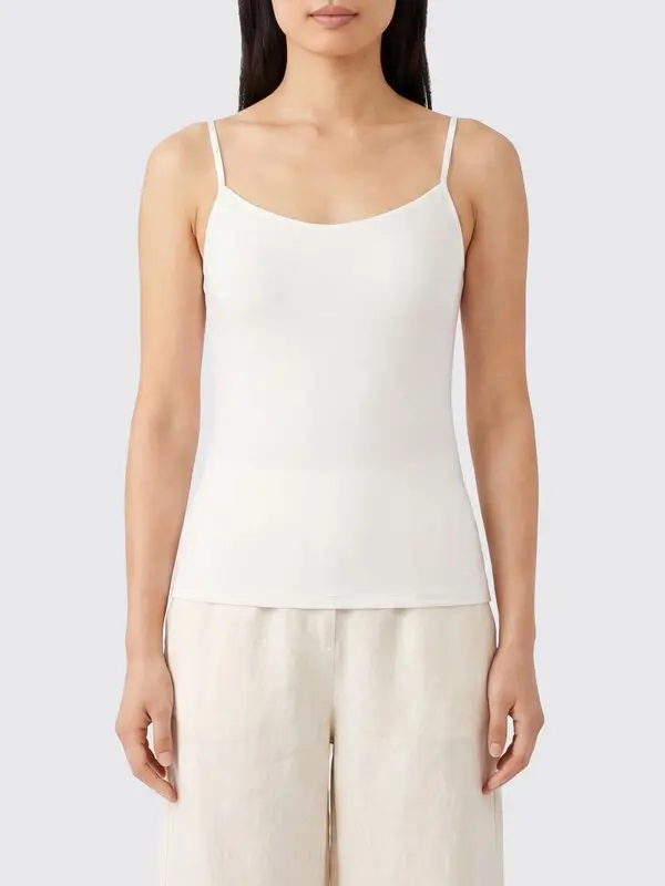 Patrizia Pepe Viscose V-neck Top With Thin Straps