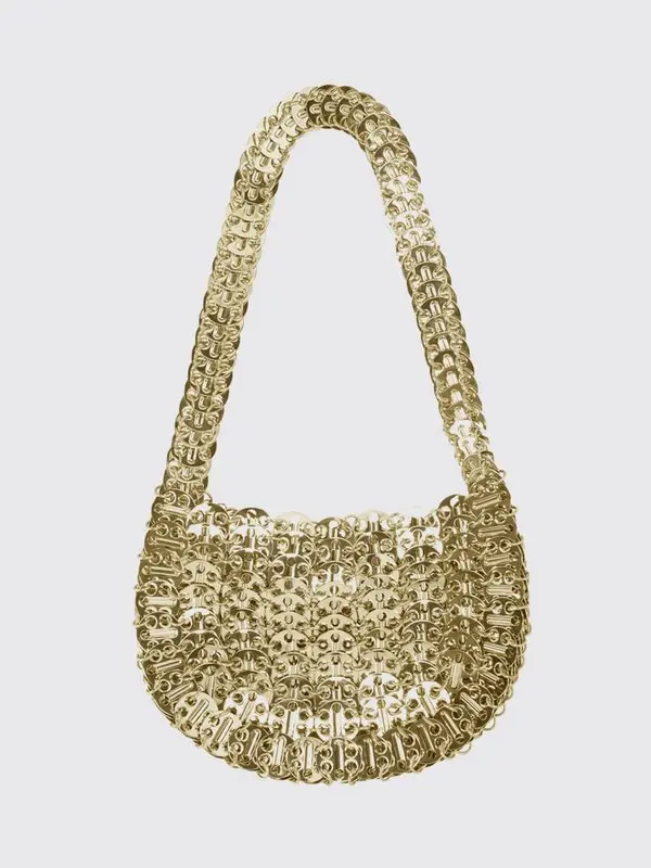 Rabanne Metal Shoulder Bag - Gold