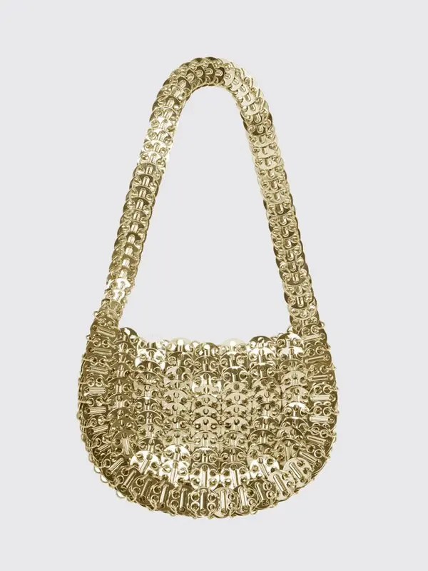 Rabanne Moon 1969 Shoulder Bag In Metal Mesh