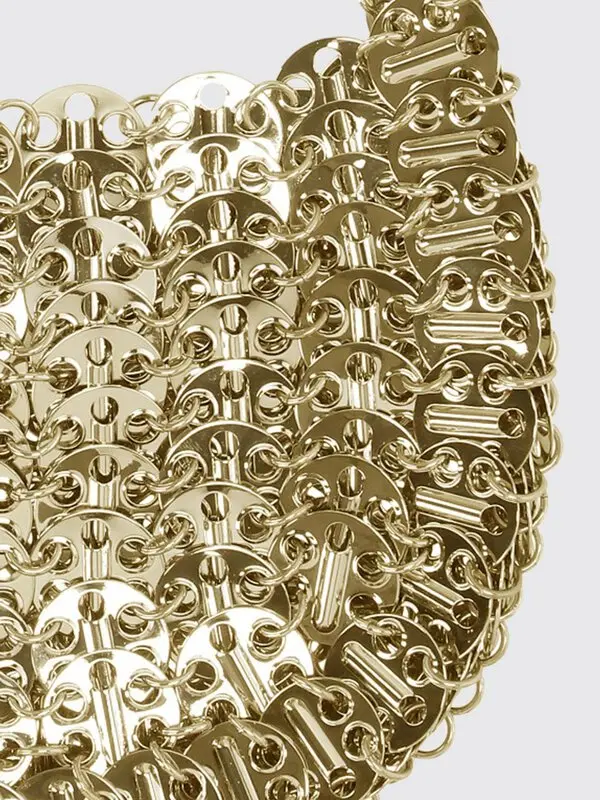Rabanne Moon 1969 Shoulder Bag In Metal Mesh