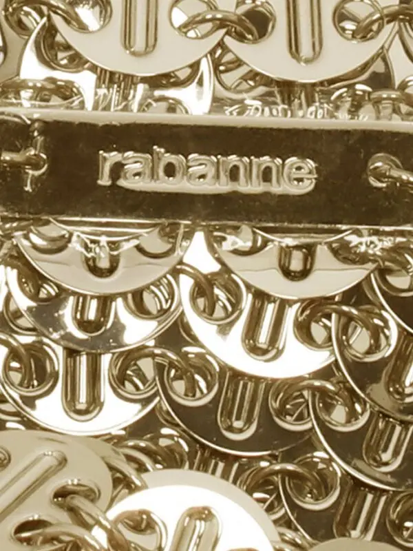 Rabanne Moon 1969 Shoulder Bag In Metal Mesh