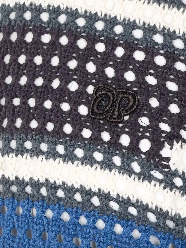 DAILY PAPER Crochet Crew Neck Sweater