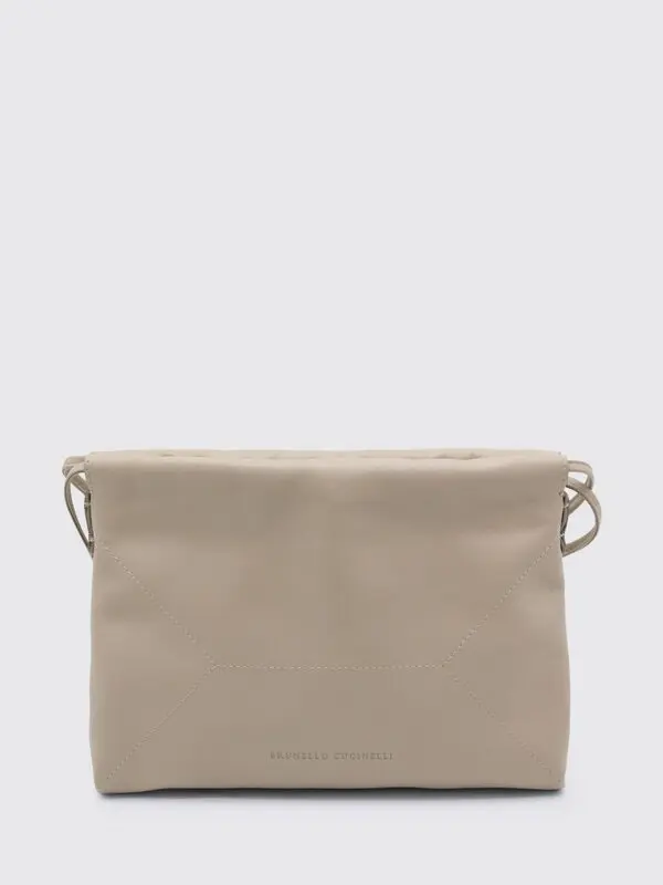 Brunello Cucinelli Leather Bag - Beige