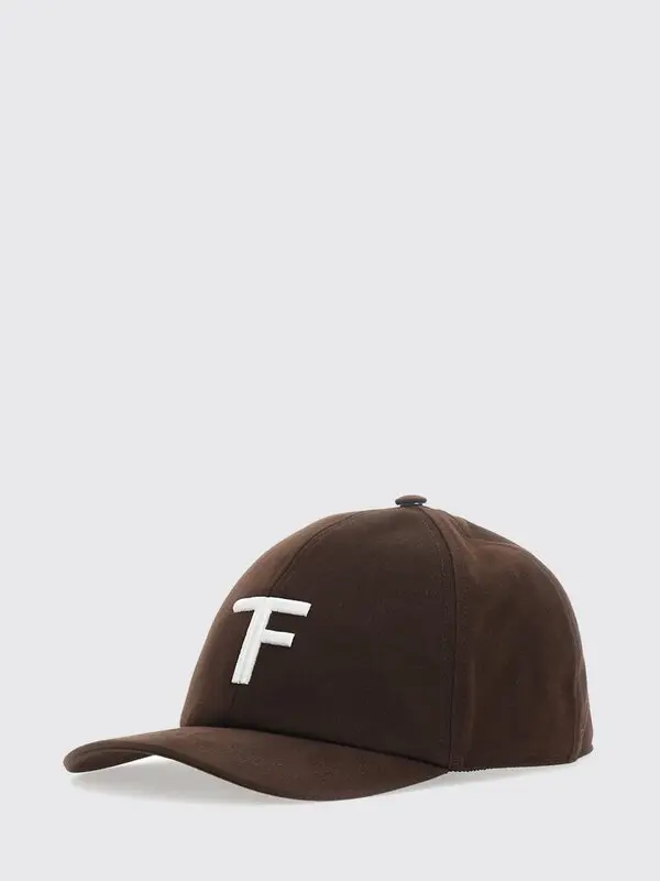 TOM FORD Embroidered Logo Baseball Cap - Brown